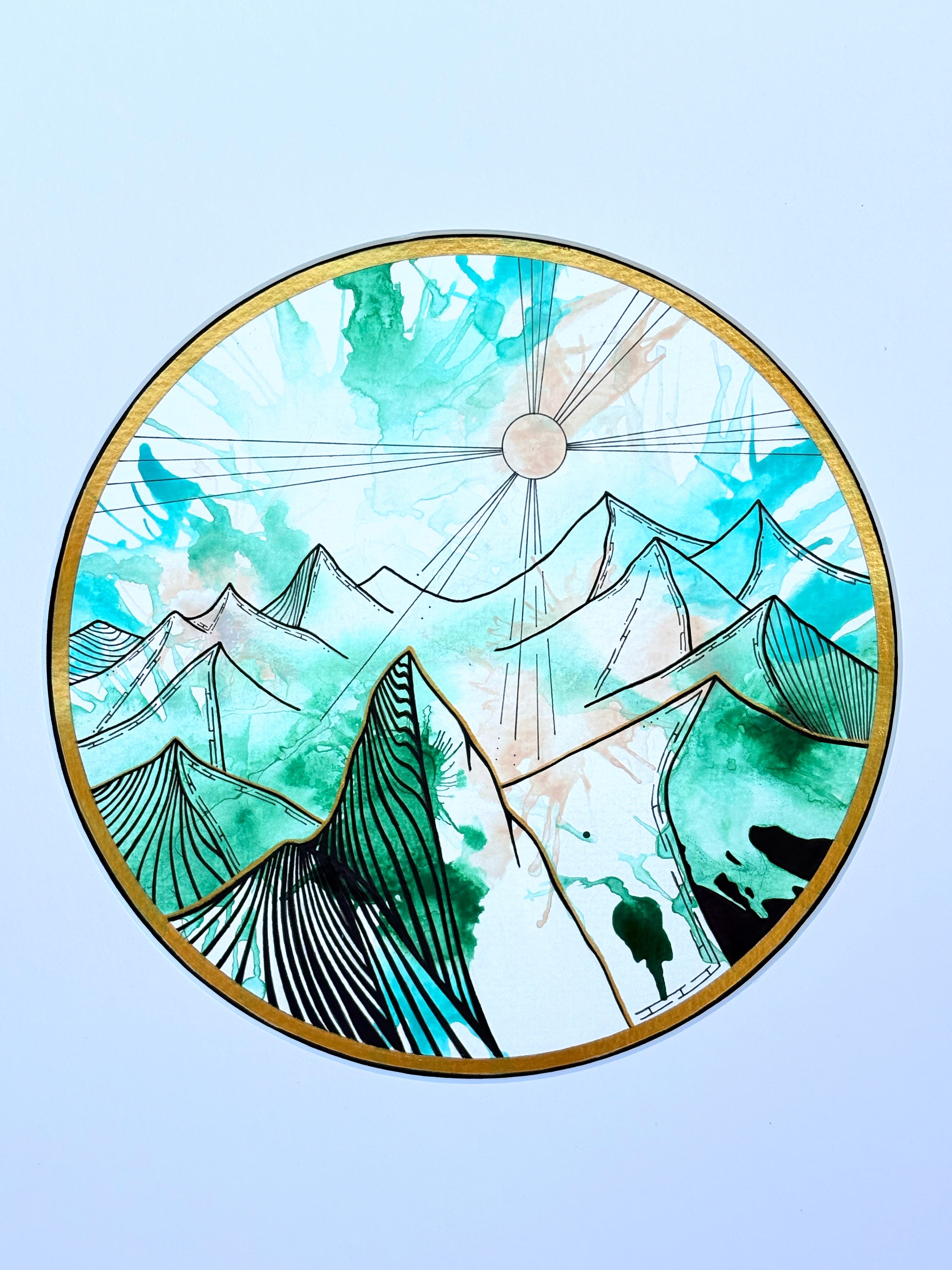 Timeless Mountain Art | Original & Prints – Eyeamcreation